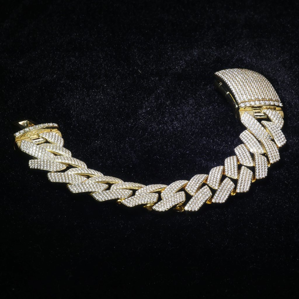 KLADOR CUSTOM PRONG CUBAN BRACLET - KLADOR